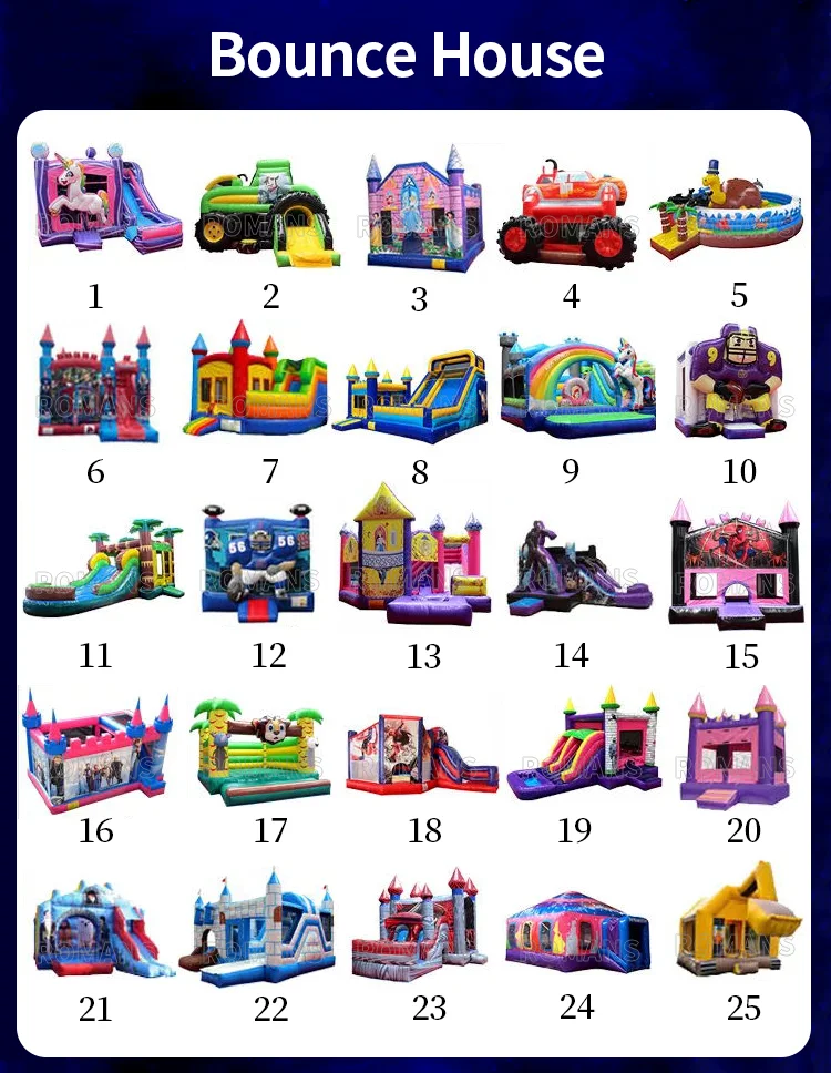 7in1 Commercial Combo Adult Jumping Castle 11'5\" Macaron Color Kids ...