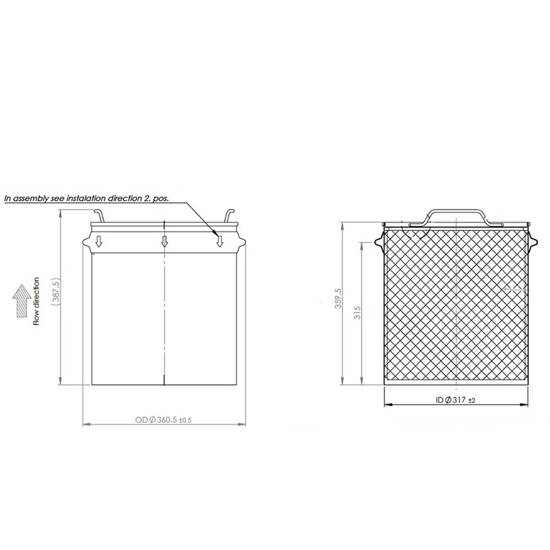 Scania DPF Filter Kit - Reliable Diesel Particulate Solution