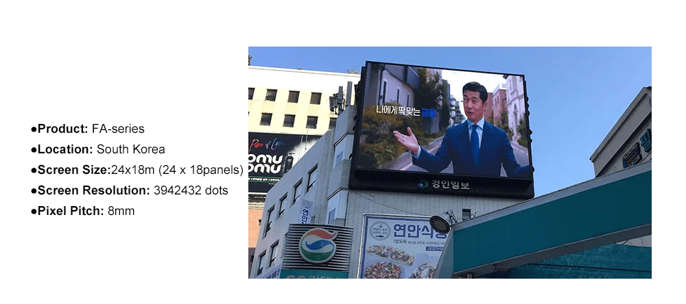 High Quality 10mm Pixel Pitch SMD Full Color HD LED Screen