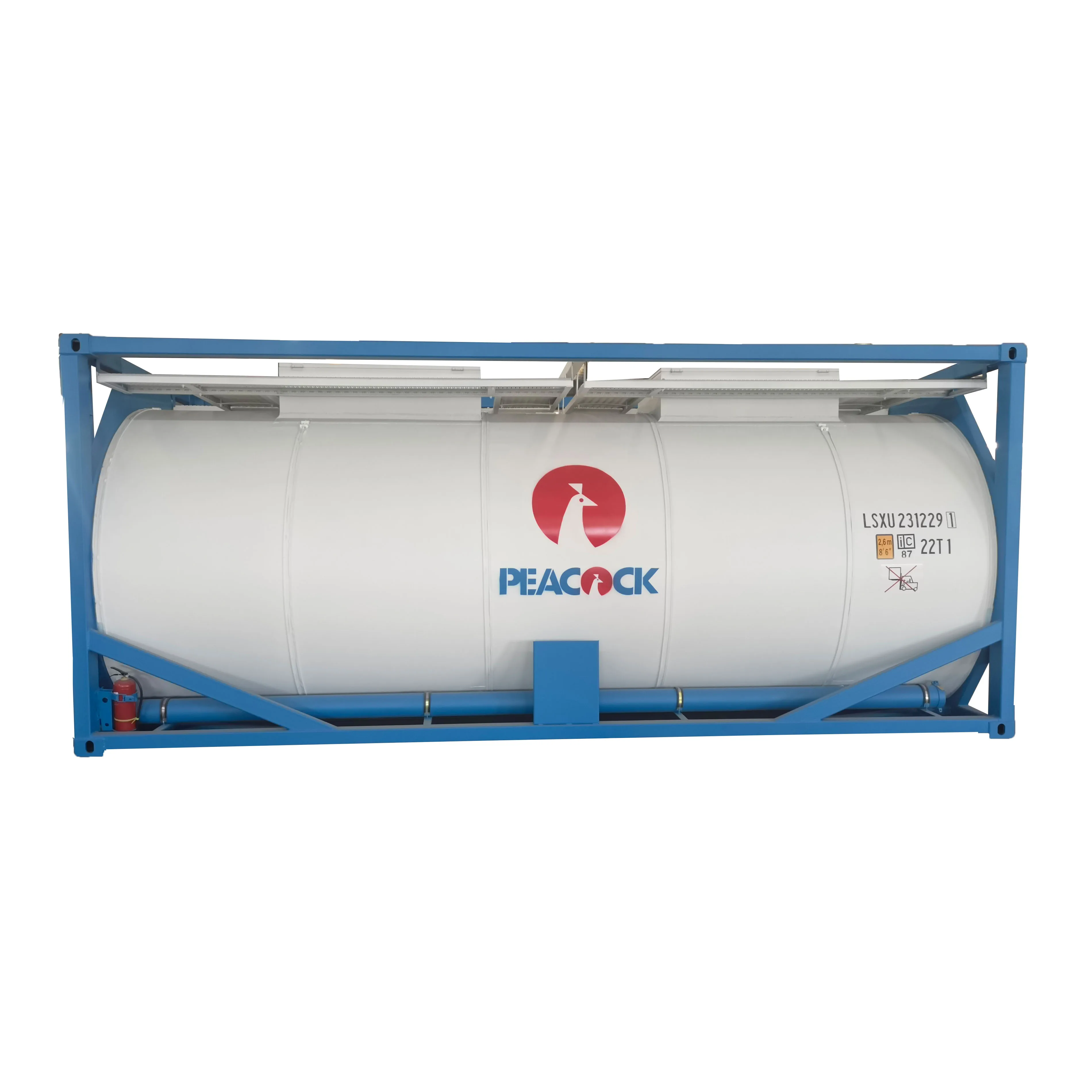T14 ISO/ASME ISO Tank Container 20FT Chemical Transport Container ...