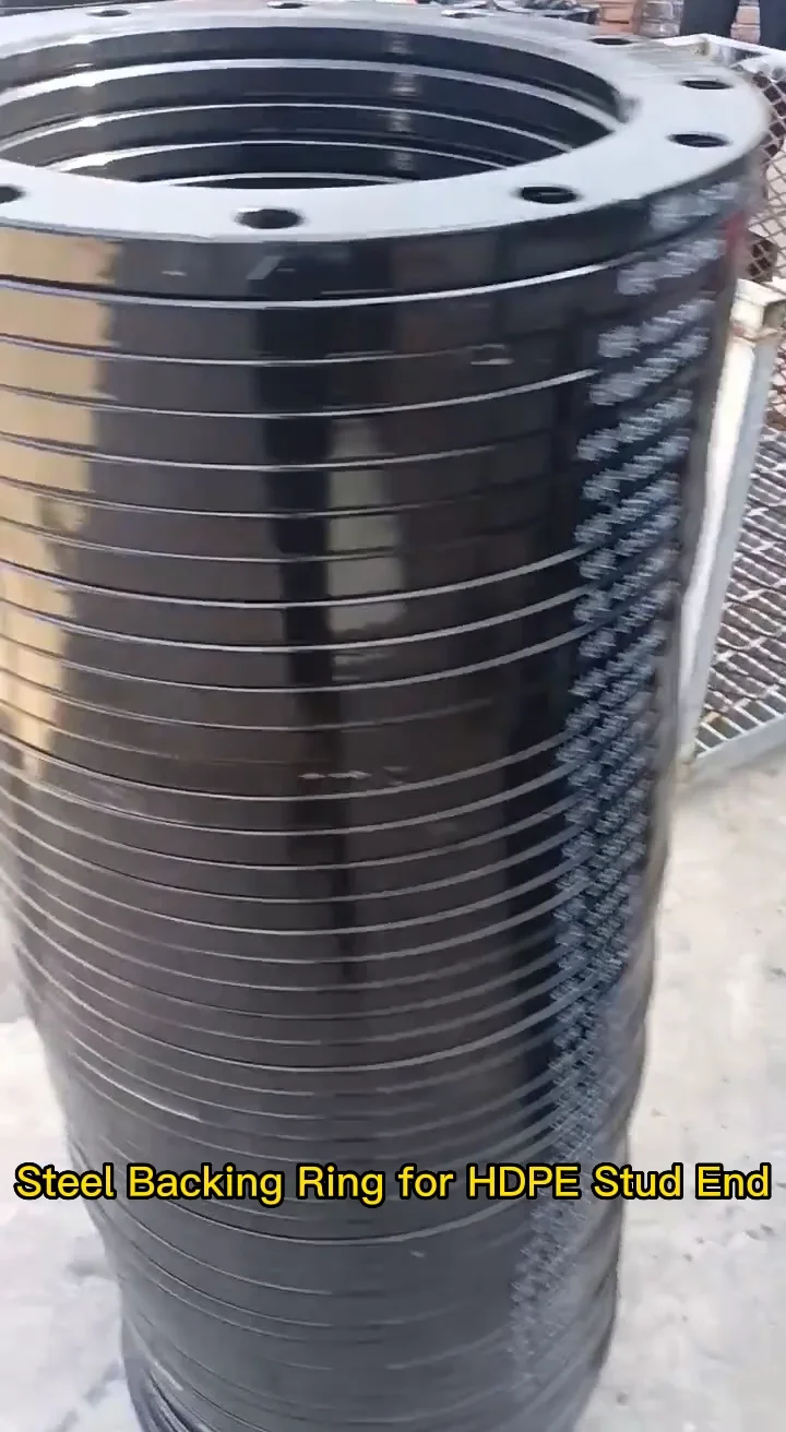 High Strength Pn10 Pn16 Carbon Steel Back Ring For Hdpe Flange Adaptor ...
