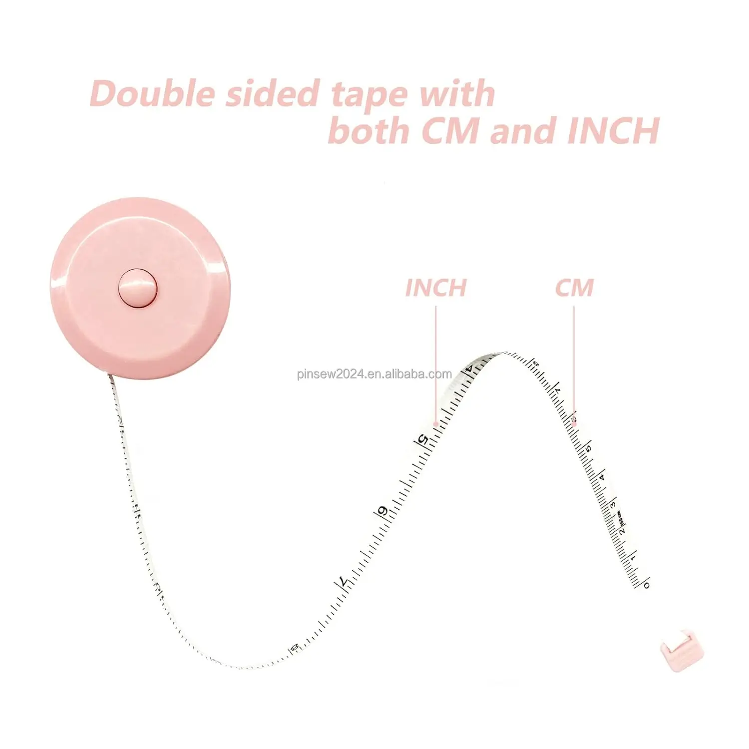 Portable Cute Mini Leather Tape Measure Soft Small Ruler Measuring ...