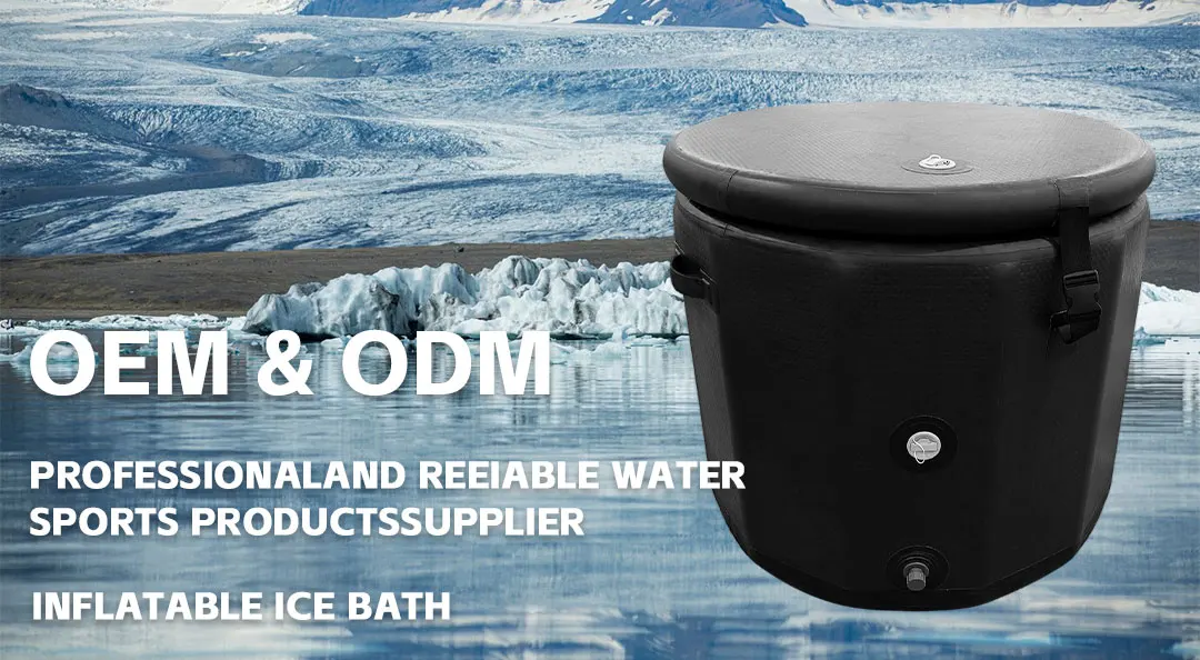 Outdoor PVC Inflatable Recovery Cold Plunge Water Chiller Bucket ...