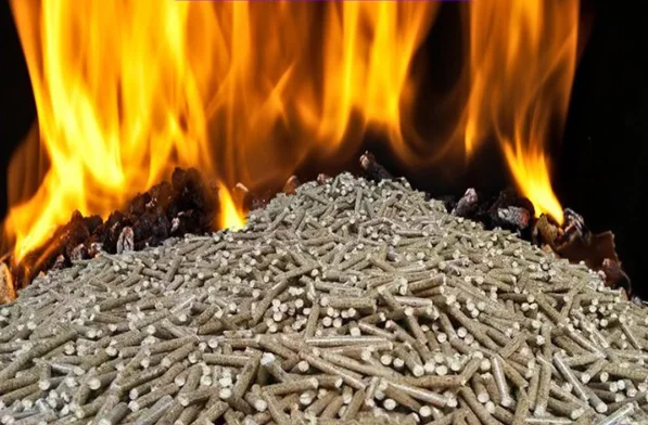 Biomass Fuel Husk Pellet Wood Pellets Environmental Friendly Clean ...