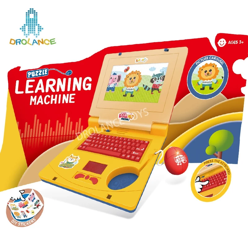 Popular Children Intelligent Kids Laptop Learning Machine Toy Computer ...