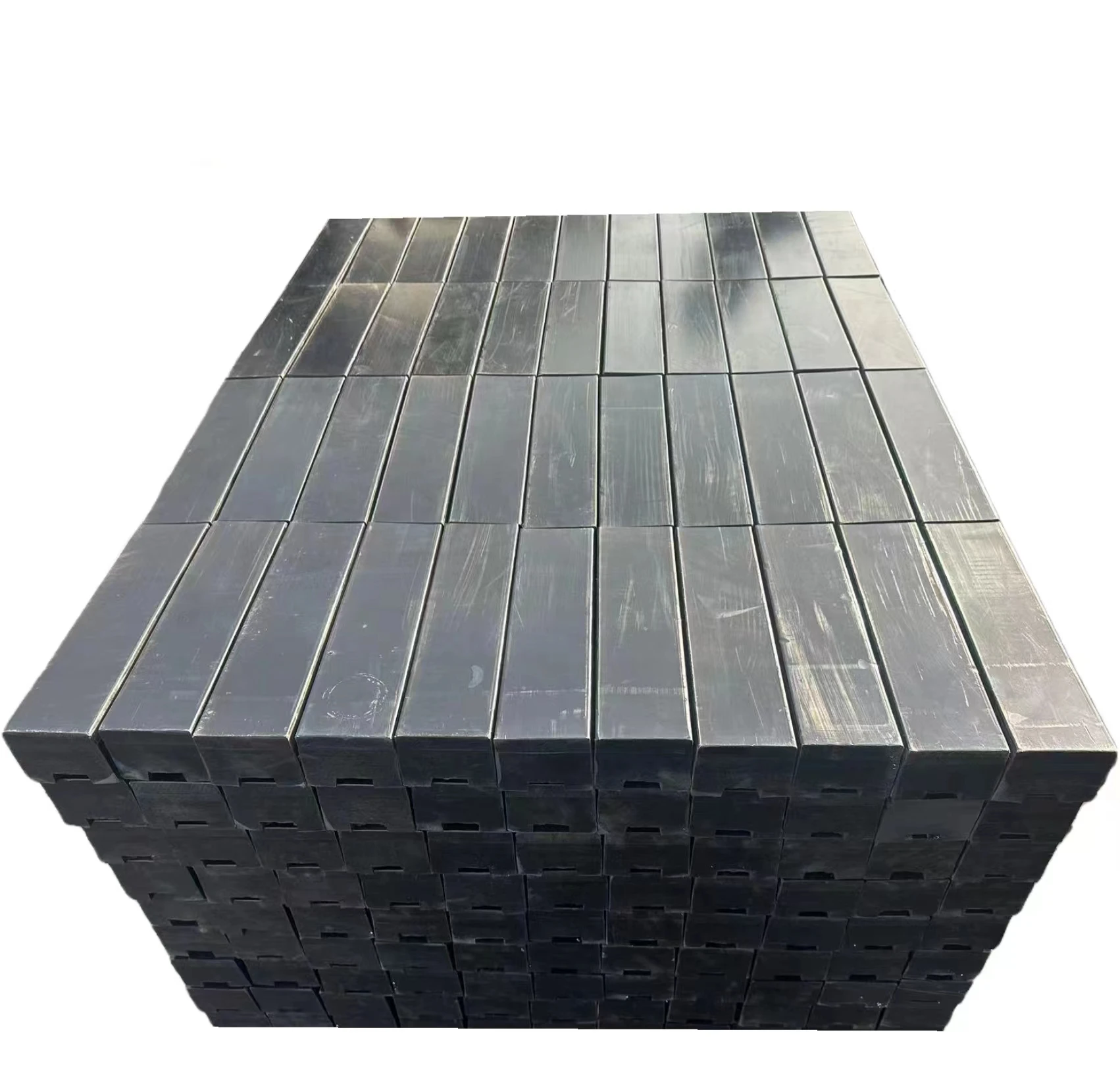Mining Conveyor Impact Bars | Abrasion Proof UHMWPE Rubber Skid Bar for ...
