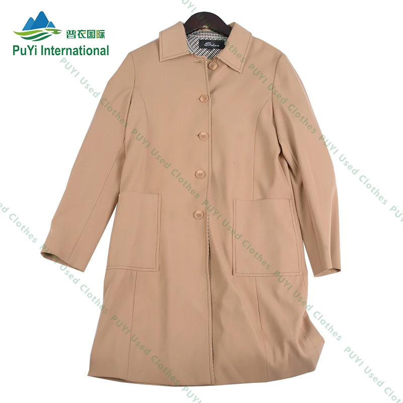 Usa Classic Work Overcoats Second Hand Clothes Bea Bales Women Men ...