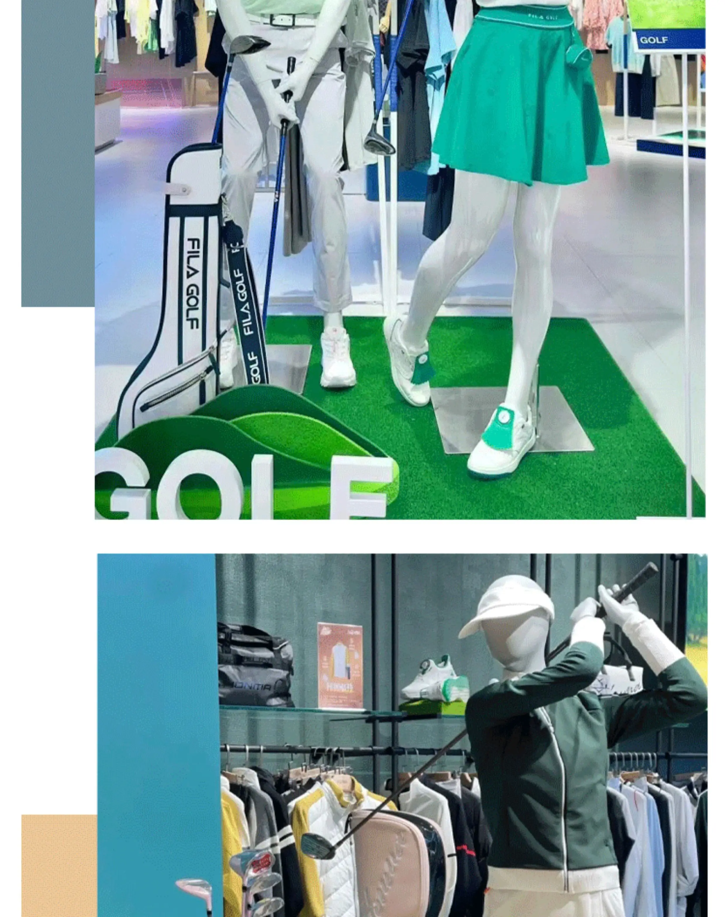 Wholesale Realistic Fiberglass Female Male Full Body Sport Golf Putting ...