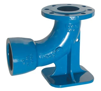 Iso 2531 Ductile Iron Double Flanged 90 Duckfoot Bend - Buy Iso 2531 Ductile Iron Pipe Fitting ...