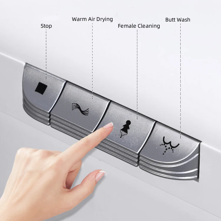 Modern Wall Hung Toilet Marble Luxury Bathroom Sensor Smart Electric ...