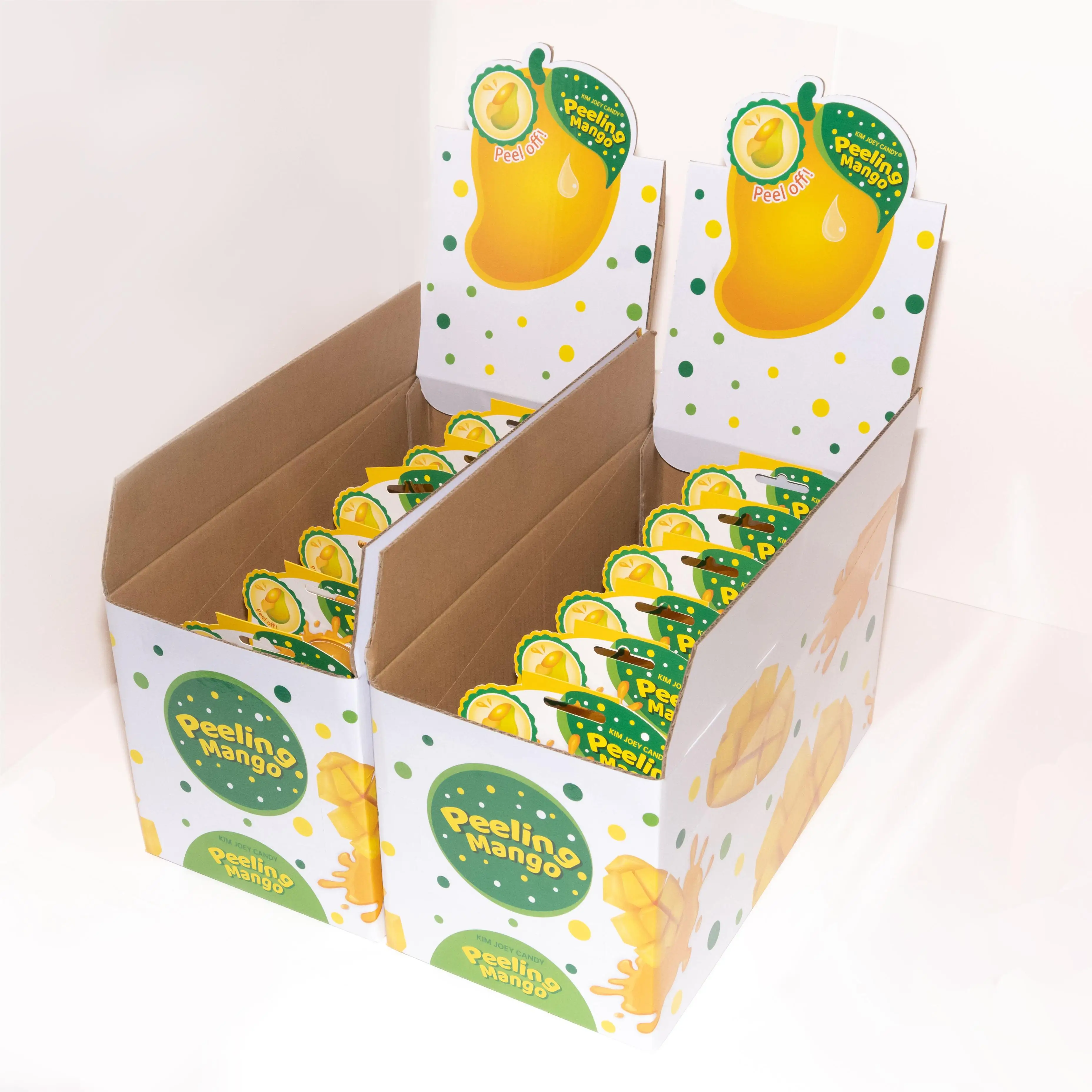 Halal Peeling Gummy Peeled Big Mango Candy Gummy Candy