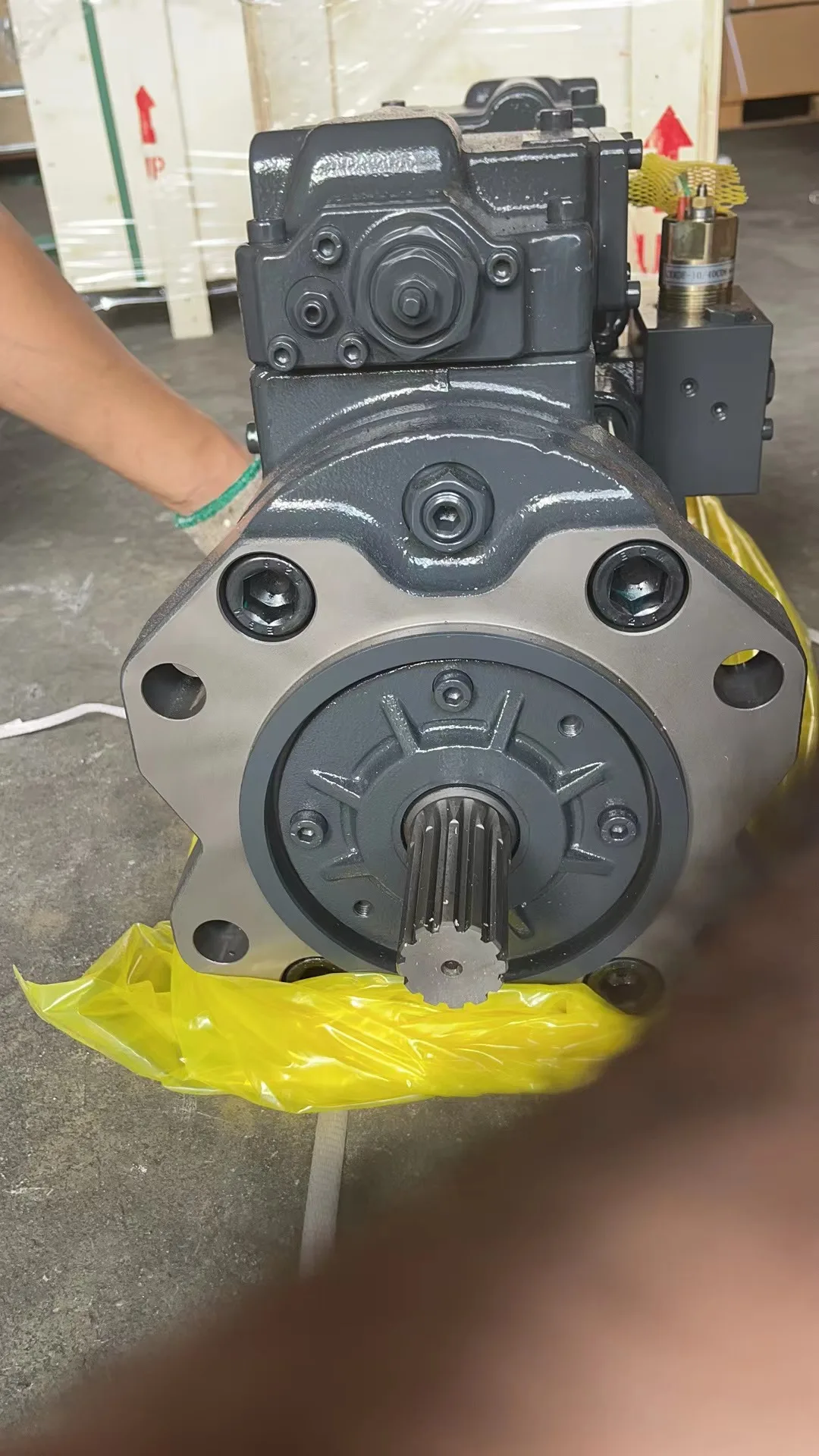 ZAX350 ZAX330 Excavator Hydraulic Main Piston Pump for Kawasaki Hitachi ...