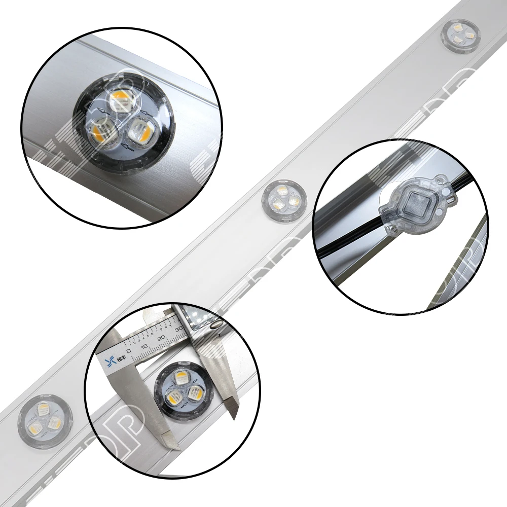 ETOP-IP68 12V 30mm Diameter Factory Lighting Outdoor Permanent Track ...