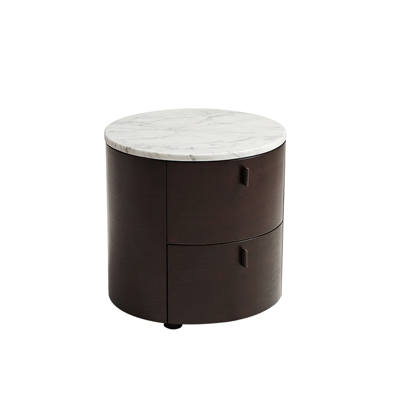 Modern Luxury Marble Furniture - Night Stand with Drawers