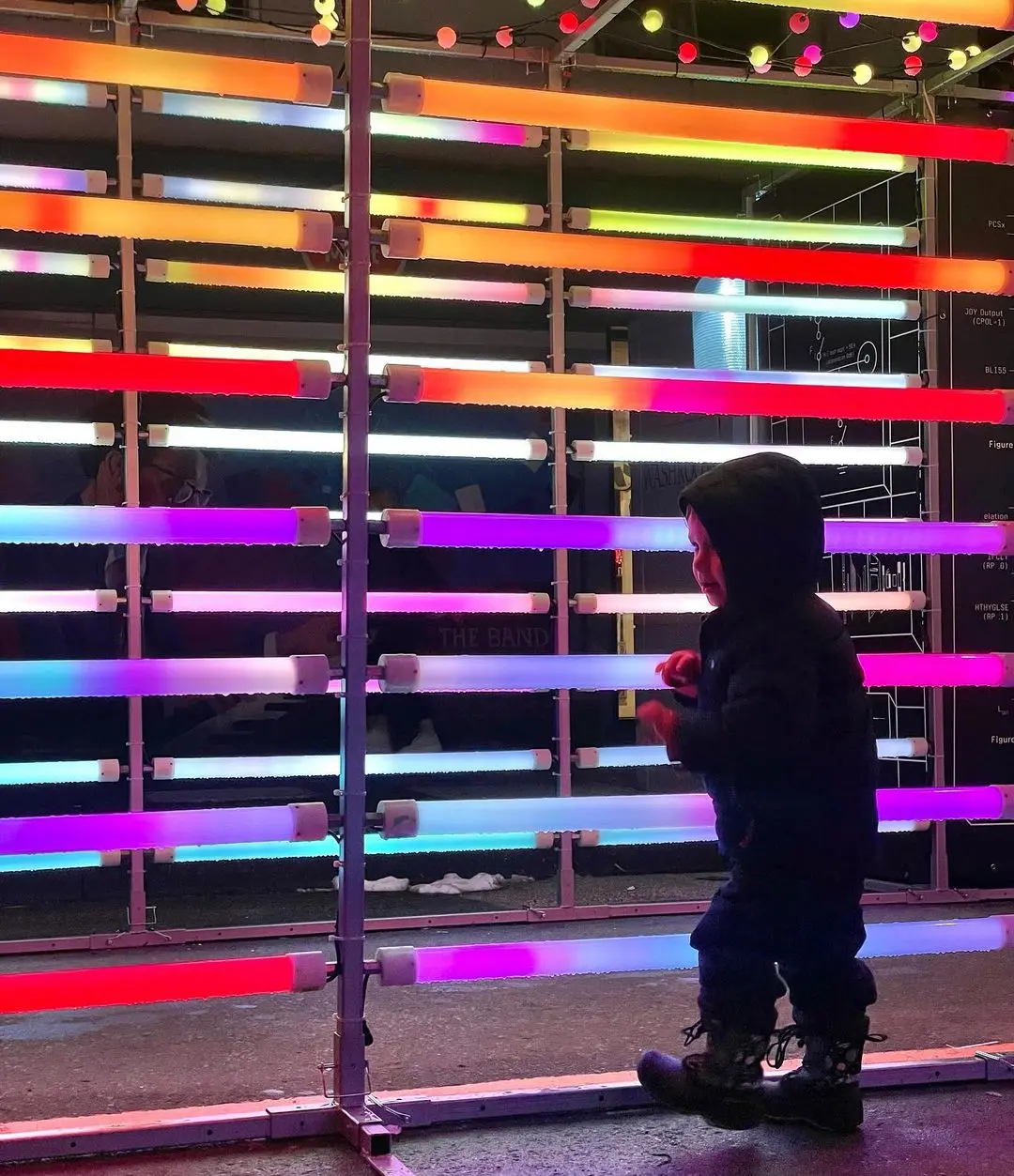 360 Degree LED Tube Light DMX RGB for Stage - 50000hrs