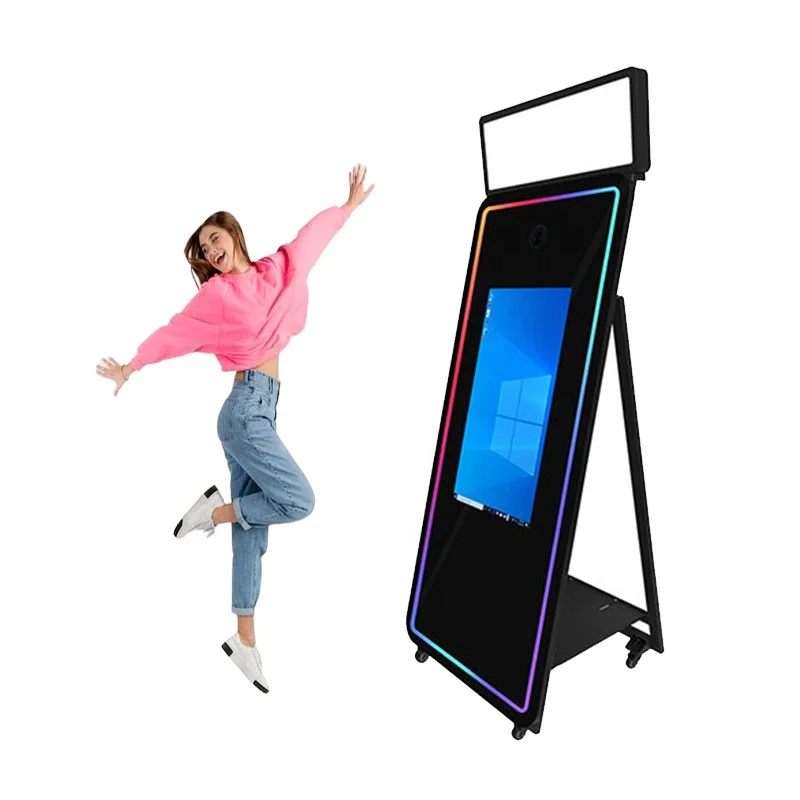 70 Mirror Photo Booth with Camera Magic Mirror Photo Booth Mk150 Slim ...