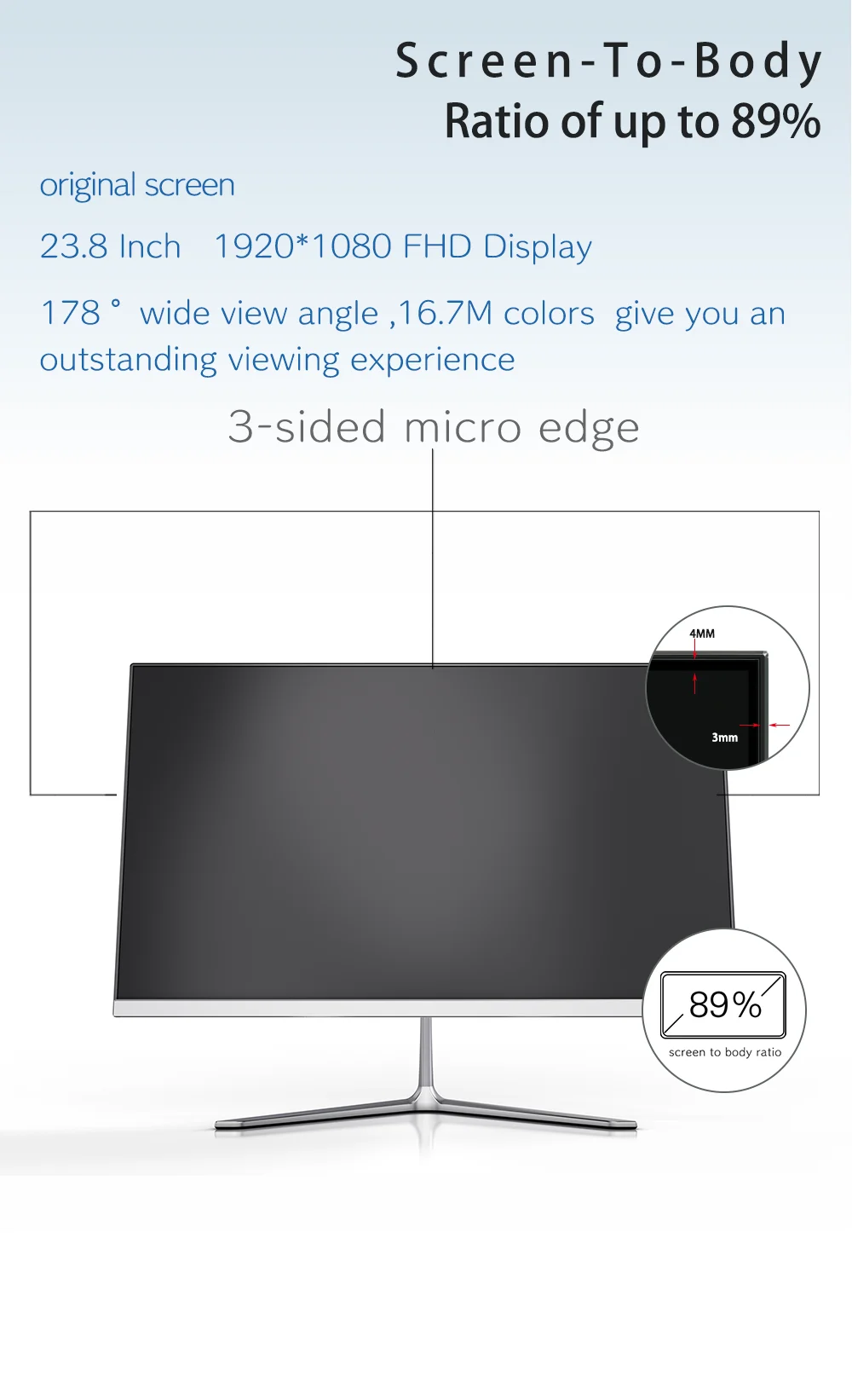 Oem Brand Aio Core I3 I5 I7 I9 All In One Desktop Computer I7 16 Gb ...