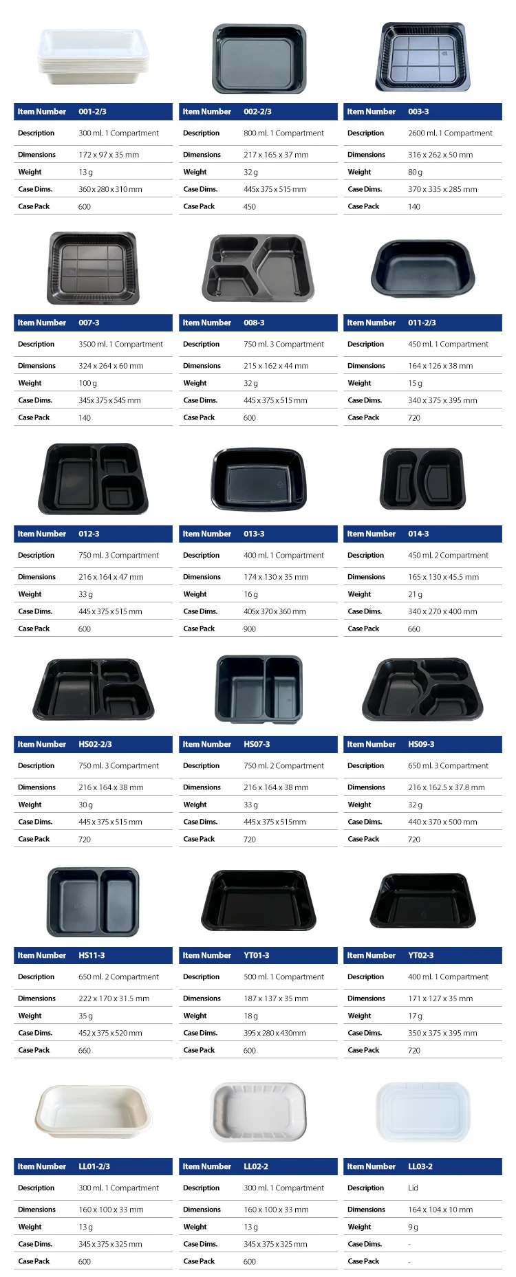 Hsqy Hi Tray Cpet Packing Airline Plastic Food Container Cpet Ovenable Tray With Pet/pe Sealing ...