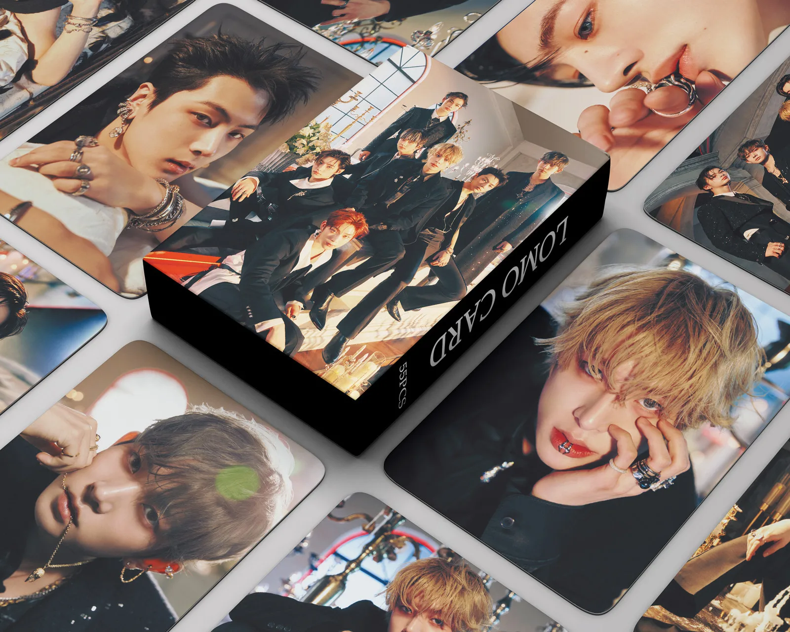 E Kpop 55pcs Photo Card Dark Blood Lomo Card For Heeseung Jay Jake ...