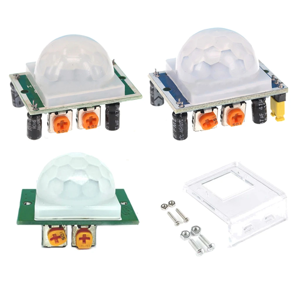 Hc-sr501 Adjust Ir Pyroelectric Infrared Pir Motion Sensor Detector ...
