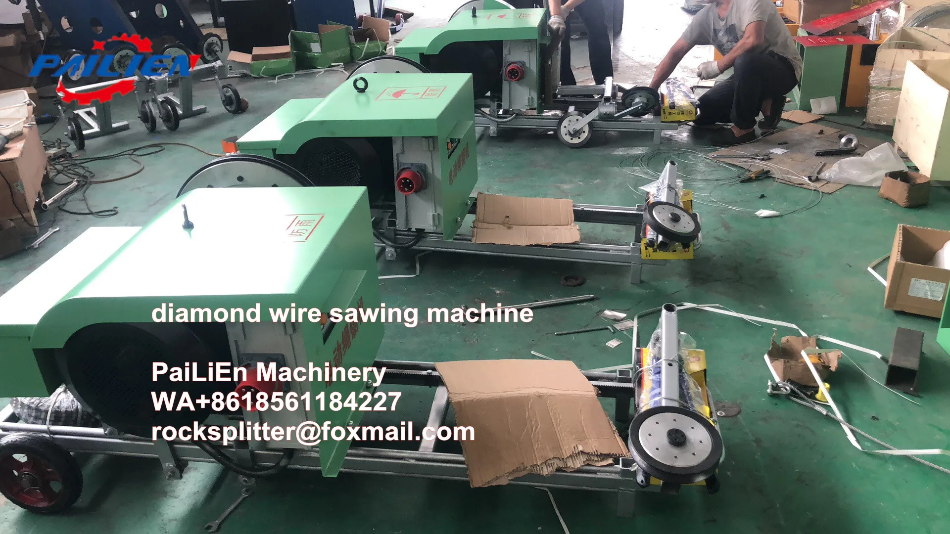 Portable Diamond Wire Saw Machine for Cutting Rocks & Concrete - 10KW ...