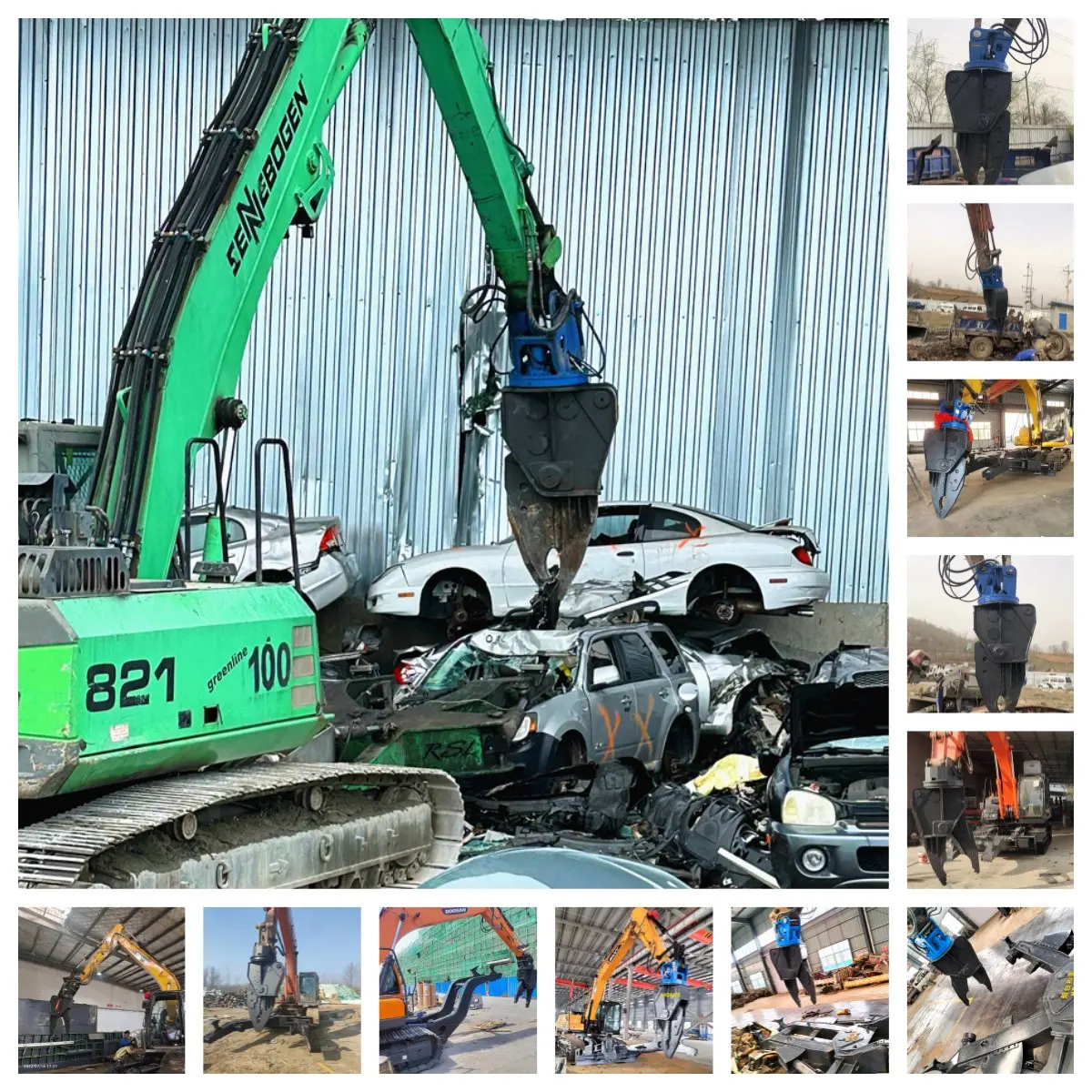 Yantai Efficient and Powerful Multi-function Hydraulic Car Shears ...