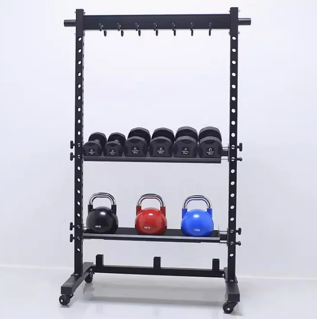 Smith Machine Comprehensive Training Storage Rack Gym Commercial ...