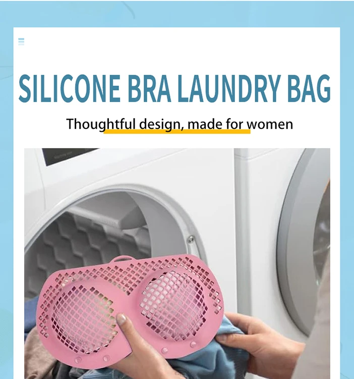 Eco Friendly Silica Gel Washing Machine Bags for Lingerie