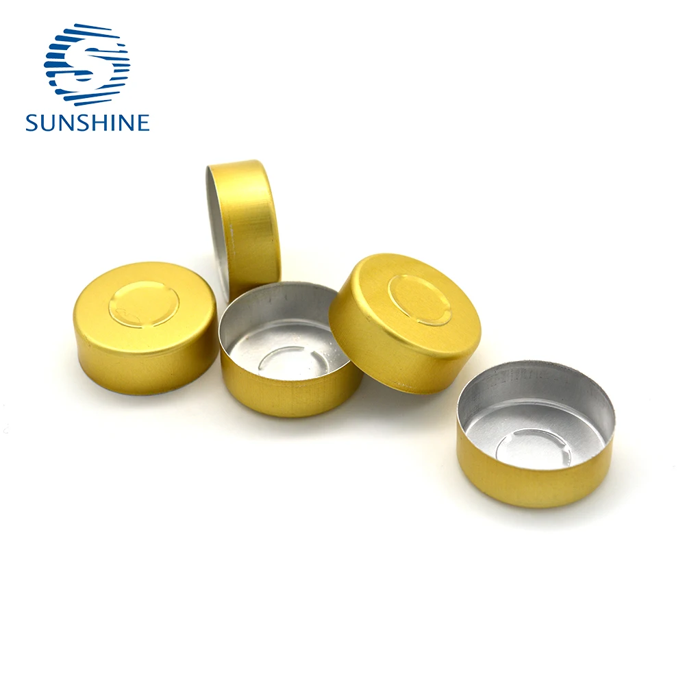 Customized 32mm Pharmaceutical Aluminum Tear Off Or Flip Covers For ...