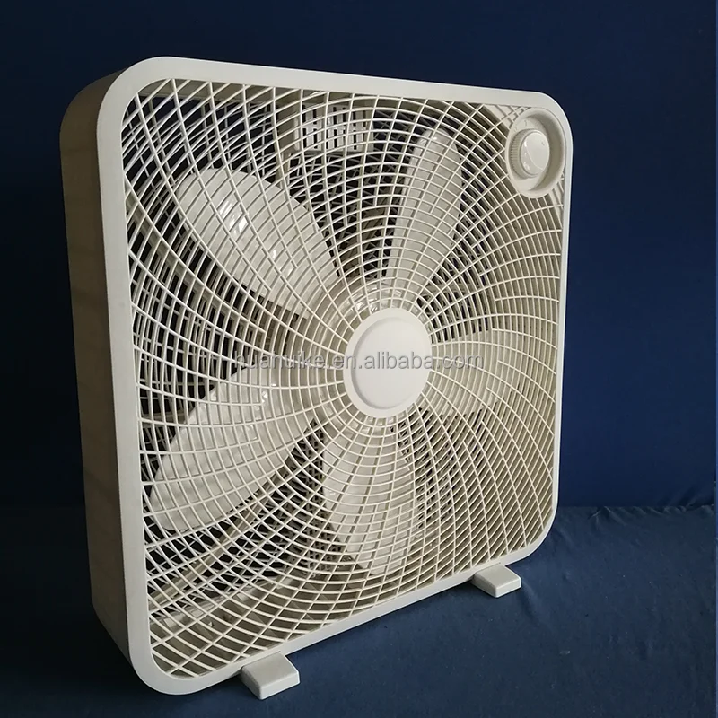 2020 New Model Black 3-speed Box Fan For Full-force Circulation With ...
