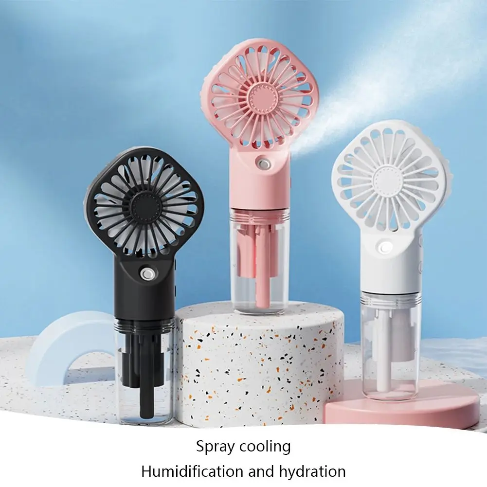 2024 Mini Stand Fan - Cool, USB Rechargeable Table Fan