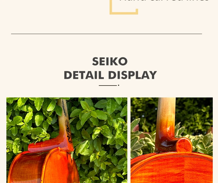 Professional High Quality Customized Cello Solid Wooden Cello Pure ...