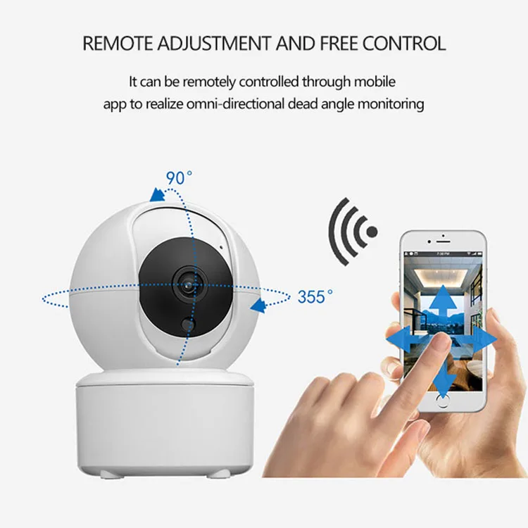 2mp Wifi Camera Baby Monitor With Two Way Audio Night Vision Auto ...
