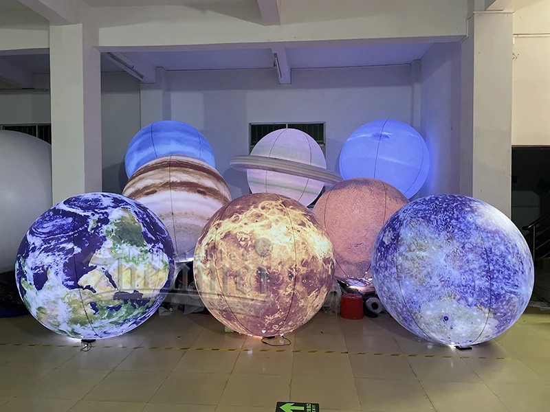 Zhenmei Inflatable Planets,Earth,Venus,Jupiter,Mercury,Mars,Saturn ...