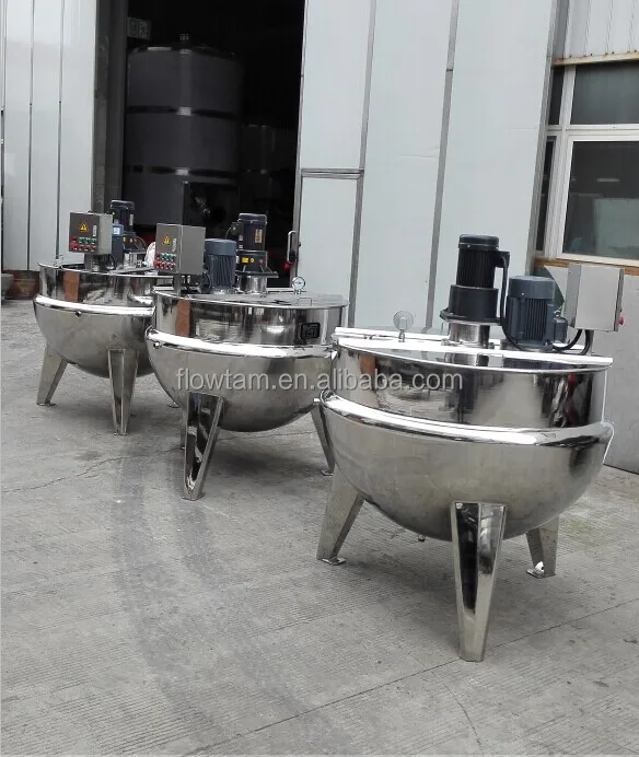 Stainless Steel Jacketed Industrial Cooking Kettle/industrial Steam ...