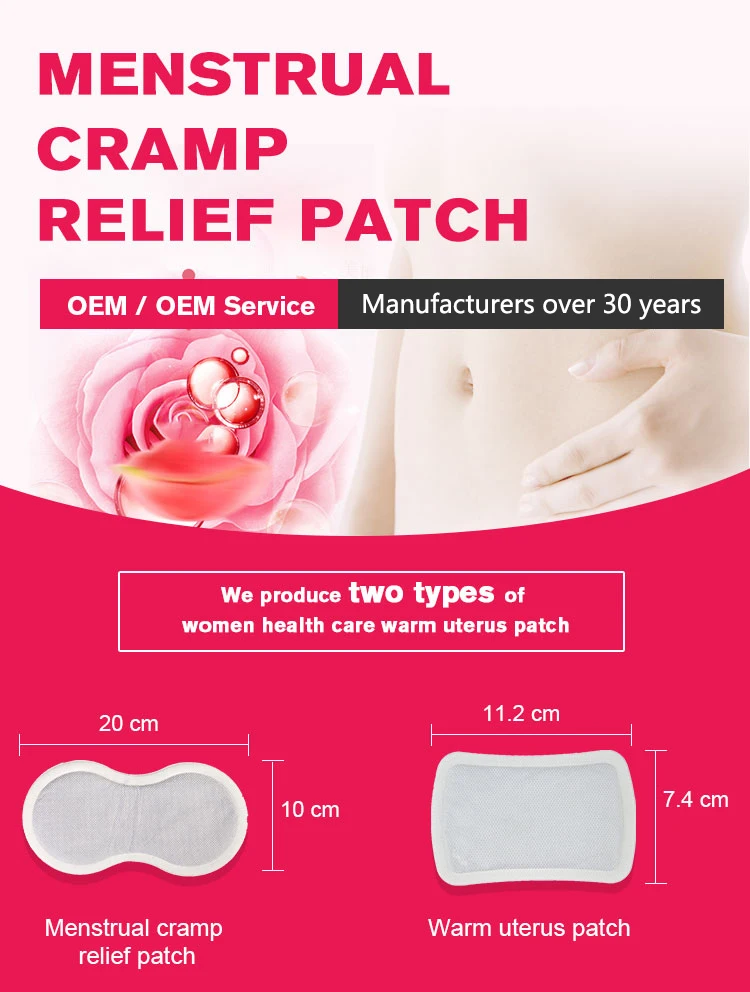 Menstruation Pain Patches - Relief for Cramps & Discomfort