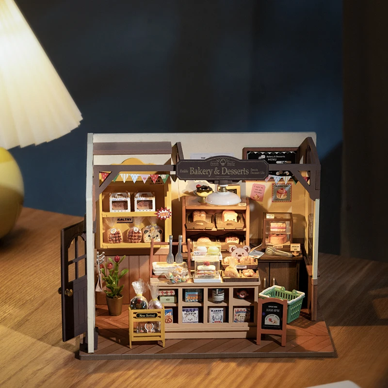 Robotime Rolife 2023 DIY Puzzles Kit - Becka's Baking House