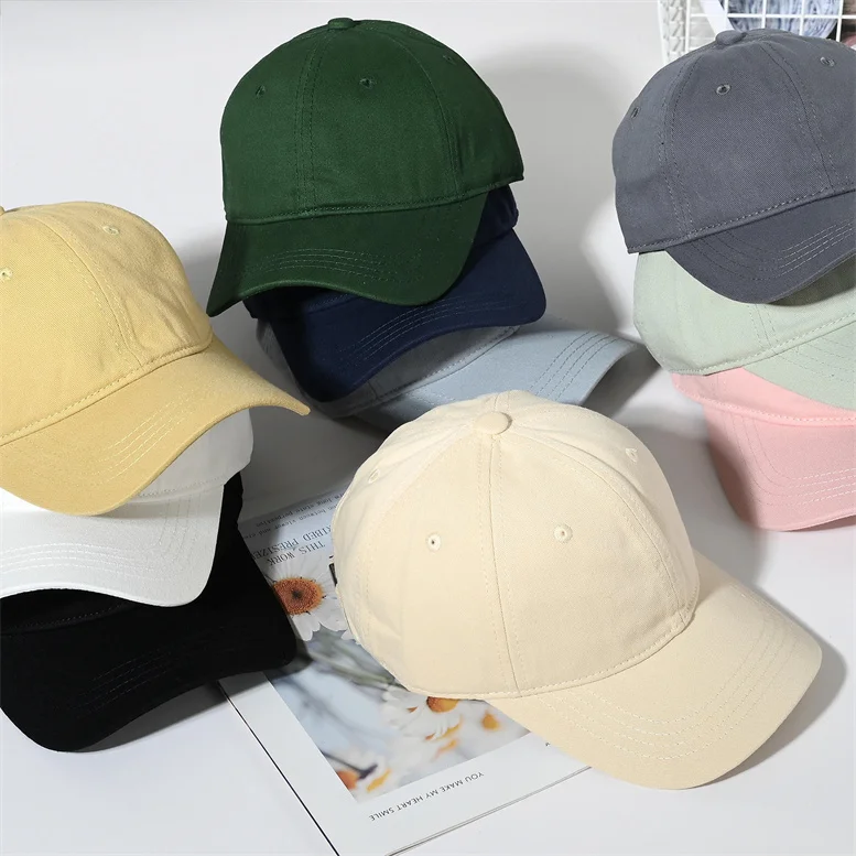 Small Moq Custom Embroidered 6 Panel Baseball Sport Hat Golf Dad Cap ...