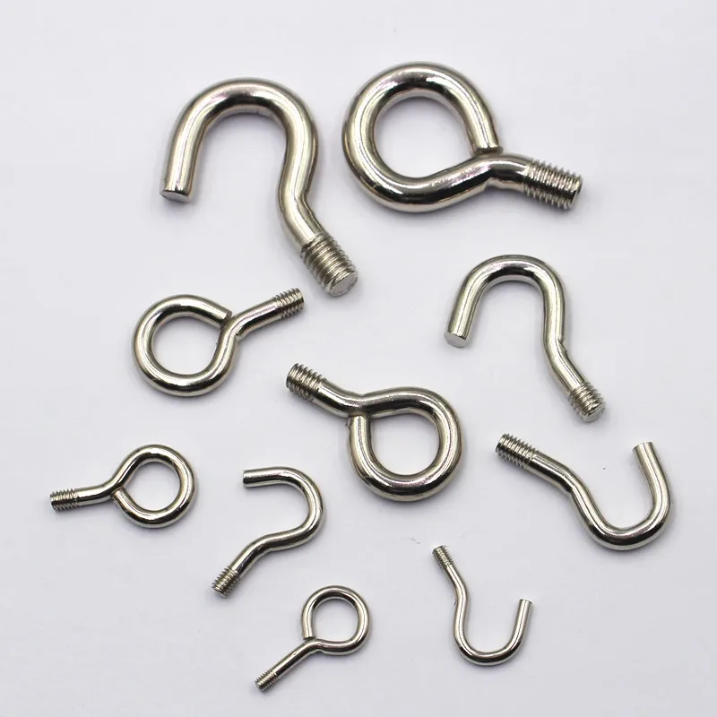 M3 M4 M5 M6 M8 M10 Magnetic Hook Screw Opening Closed Nickel Plated ...