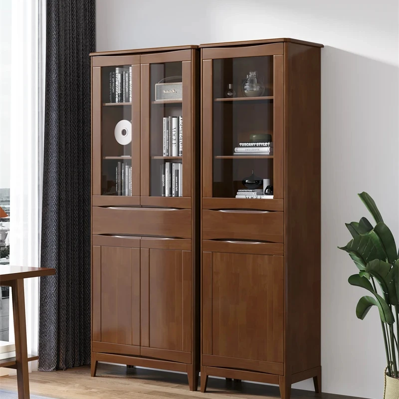 Corner Bookcase Modern Solid Wood Drawing Room Cabinet| Alibaba.com
