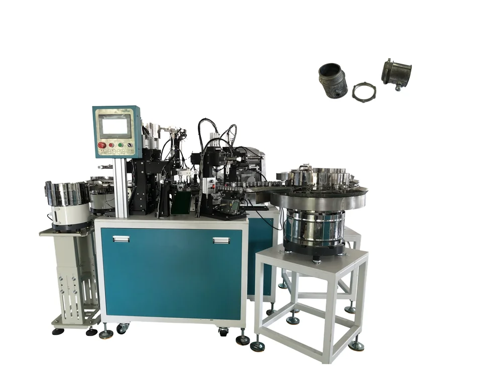 New Automatic Tapping Lock Screw Tightening Machine for Pipe Fittings ...