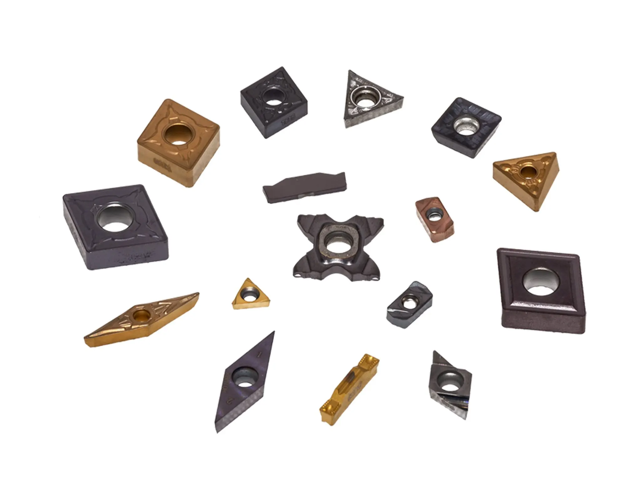 CNC Lathe Cutting Tool - Internal and External Thread Carbide Inserts