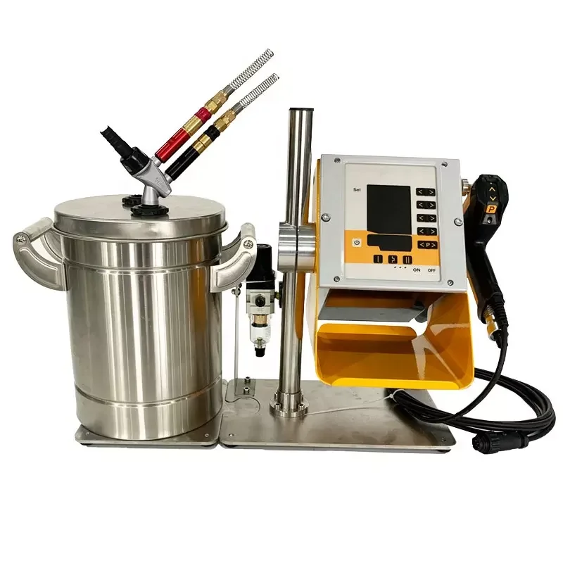Laboratory Test Electrostatic Manual Powder Coating Gun With Small ...