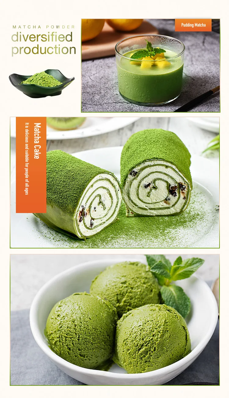 100% Natural Organic The Matcha Powder Green Tea Bag Top Grade ...