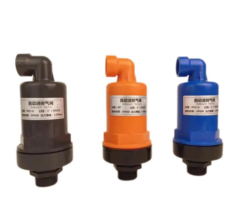 UPVC PP PVC plastic automatic intake and exhaust valve Plastic recharge ...