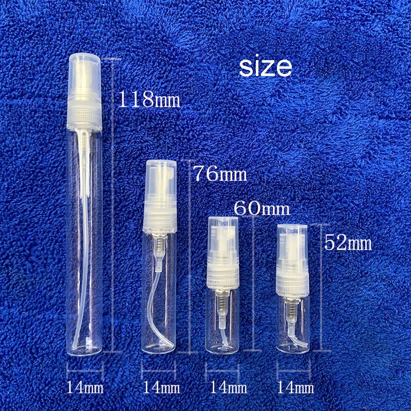 Luxury Round 2ml 3ml 5ml 10ml Mini Empty Clear Spray Bottle Glass Perfume Sample| Alibaba.com