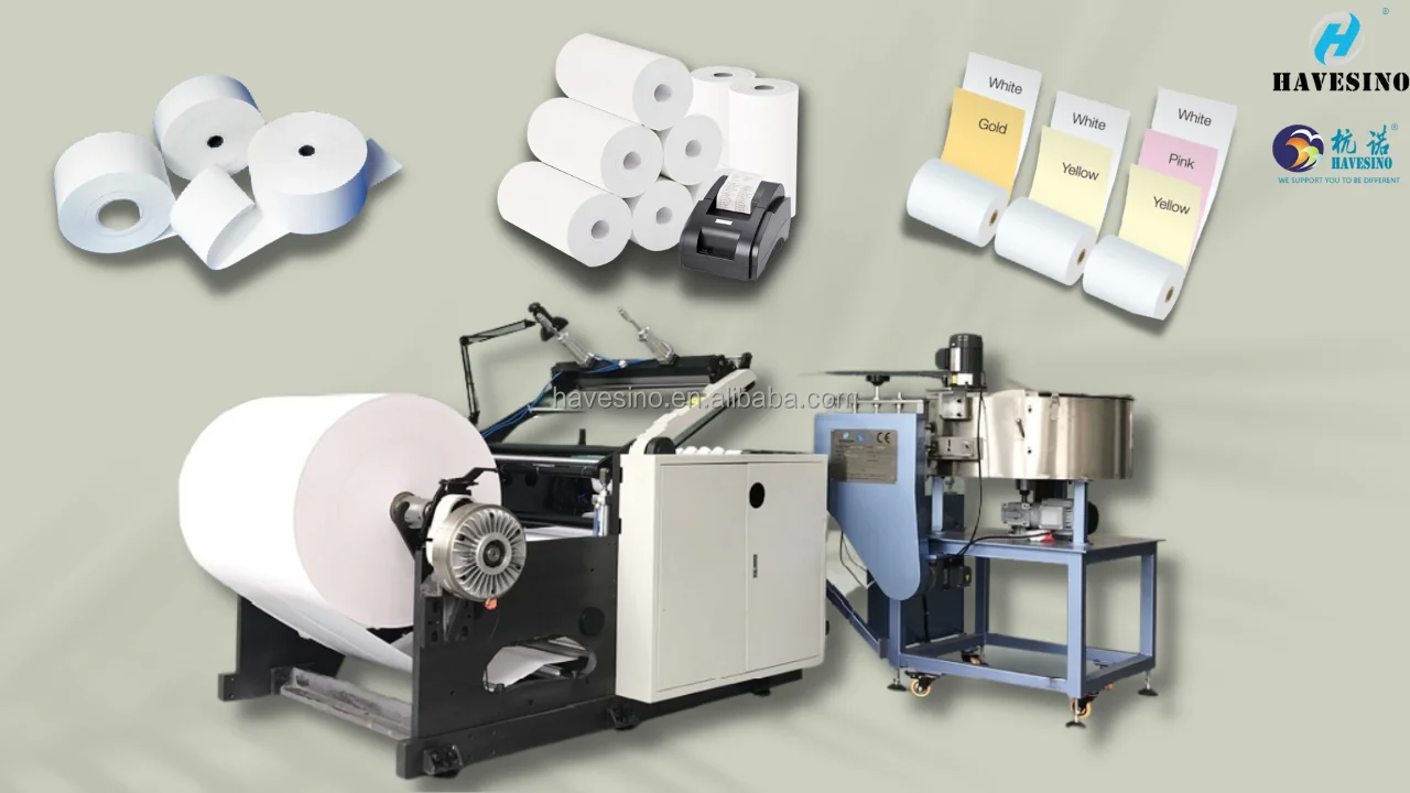 Manual Thermal Paper Slitting Machine - Efficient & Reliable