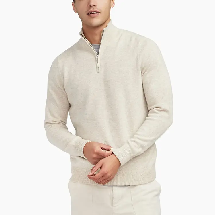 OEM 1/4 Zip Sweatshirt Men Sweater - Premium Thick Hoodies