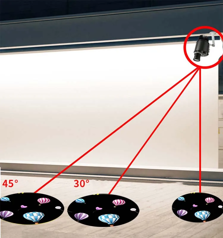 Waterproof Projector Logo 50w 80w Led Custom Gobo Rotating Advertising ...