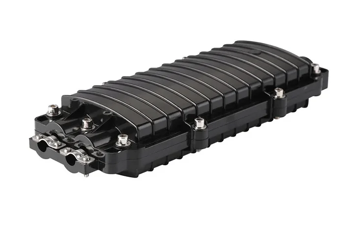 Horizontal 48 Core Fiber Optic Splice Closure Cable Inline Enclosure ...